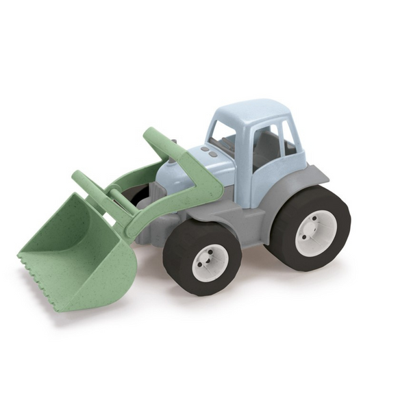 Eco-Friendly Bio Tractor for Kids | Green Bioplastic Toy | Dantoy